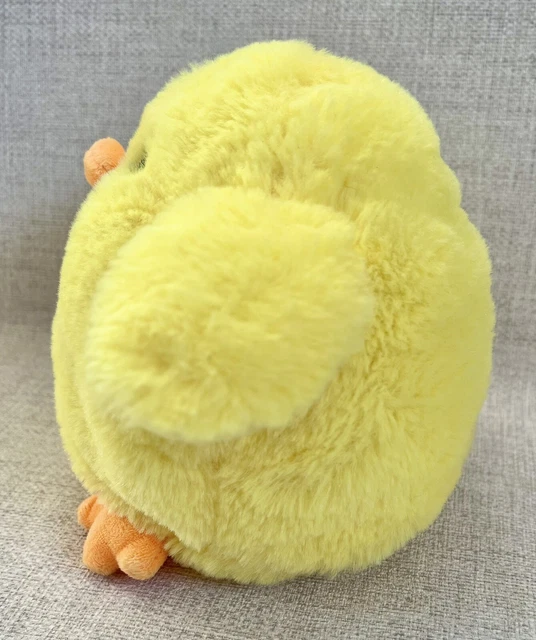 WAITROSE FAT YELLOW Easter Chick Duck Soft Toy Plush Beanie 6" Chubby ...