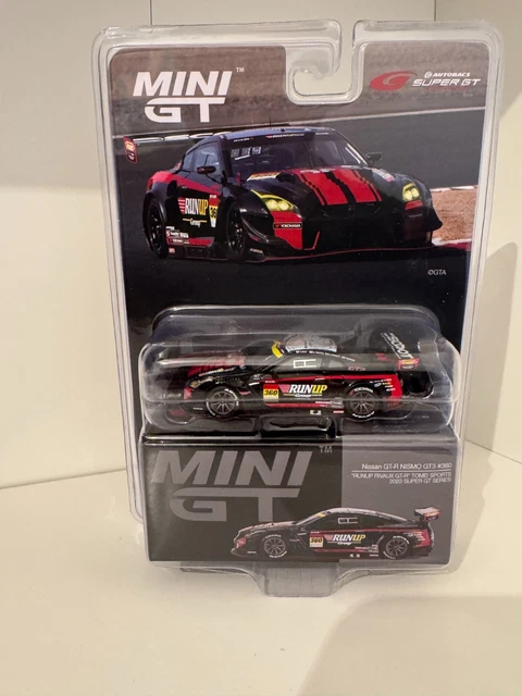 MINI GT 754 Nissan GT-R NISMO GT3 #360 2023 SUPER GT SERIES TOMEI ...