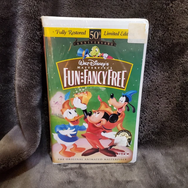 FUN AND FANCY Free 50th Anniversary Walt Disney's Masterpiece VHS £9.40 ...