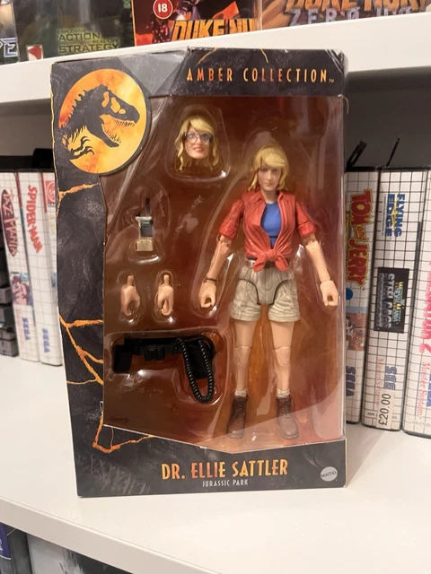 JURASSIC WORLD AMBER Collection Dr. Ellie Sattler £37.10 - PicClick UK