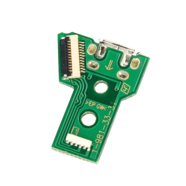 JDS-040 12 PIN Charger Port Board For Sony PS4 Pro 5th Gen Wireless ...