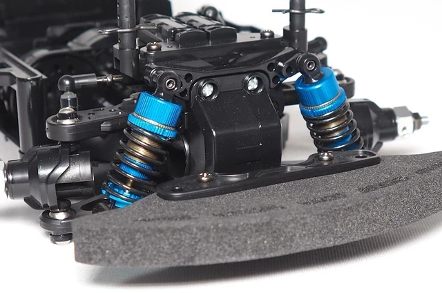 TAMIYA BT-01 1/10 Touring RC Car Chassis with TRF Big Bore Dampers ...