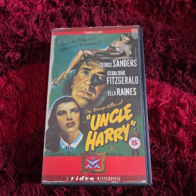 THE STRANGE AFFAIR OF UNCLE HARRY - VHS Pal RARE - 1945 - 'Video ...