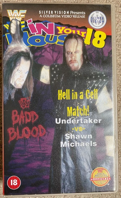 WWF IN YOUR House 18 Badd Blood VHS 1997 - Tested and Working £9.03 ...