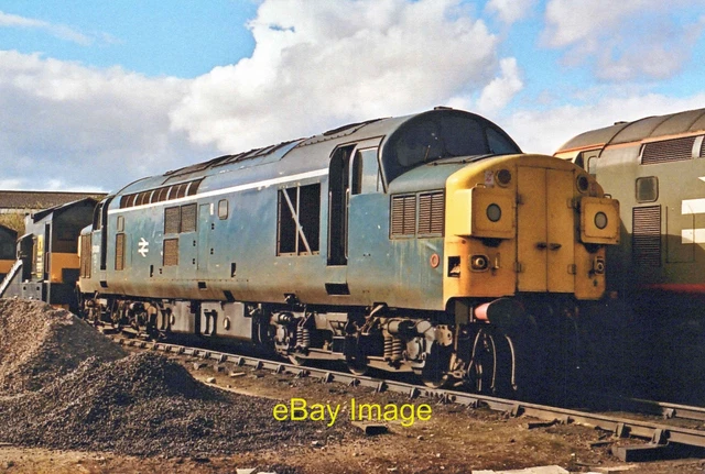 PHOTO RAILWAY 6X4 Class 37 37070 Stabled at Inverness c1988 £2.00 ...