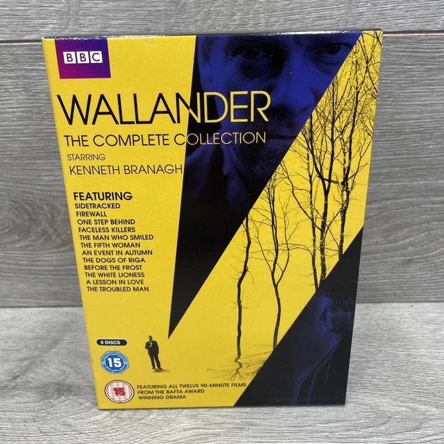 WALLANDER: THE COMPLETE Collection DVD Box Set - Kenneth Branagh BBC TV ...