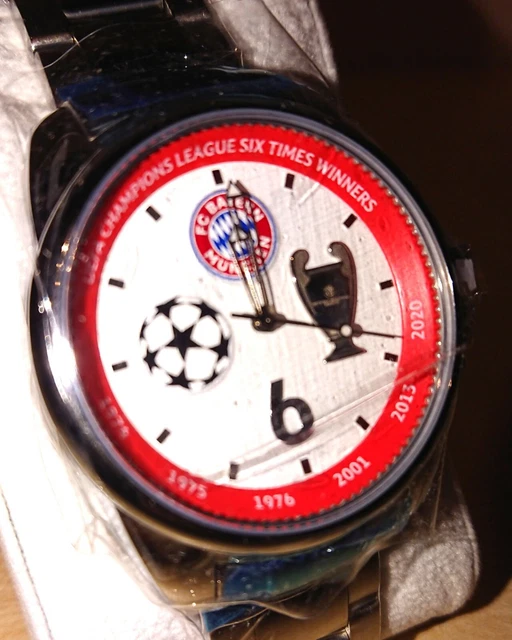 FC BAYERN MÜNCHEN Uhr, Chronograph, Champions 2020, Limitiert! EUR 299 ...