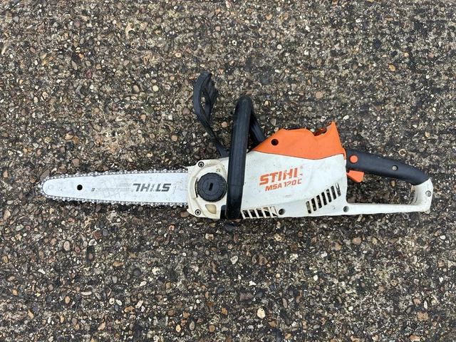 STIHL MSA 120C Chainsaw Cordless Yea £177.52 - PicClick UK