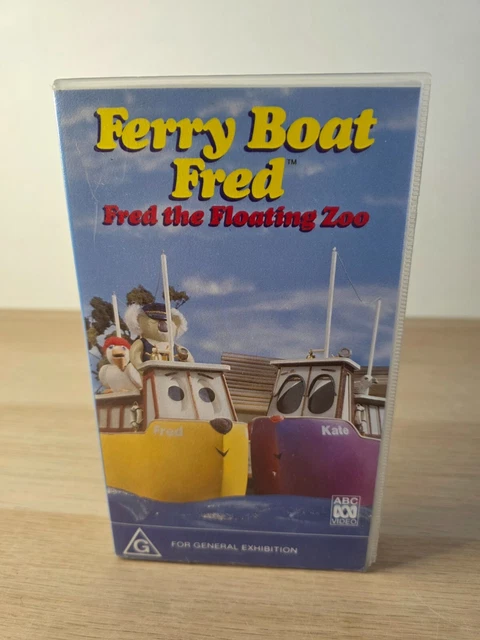 FERRY BOAT FRED - Fred The Floating Zoo VHS PAL ABC Kids Video Tape ...