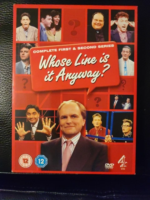 WHOSE LINE IS It Anyway?: Complete Series 1 and 2 DVD Boxset, 4 discs ...