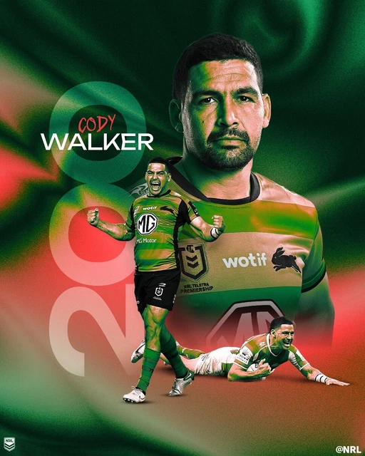 SOUTH SYDNEY RABBITOHS Legend Team Player Poster ,Nrl Rugby,Bargain,2 ...