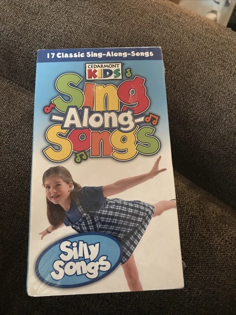 VHS CEDARMONT KIDS - Sing-Along Songs: Silly Songs (VHS, 2002) Sealed ...