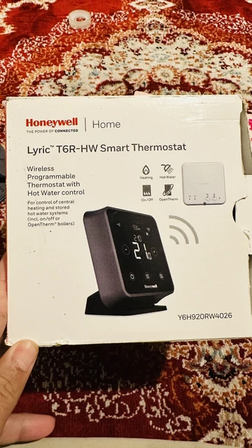 HONEYWELL T6R-HW 7 day Wireless Programmable Thermostat with Hot Water ...
