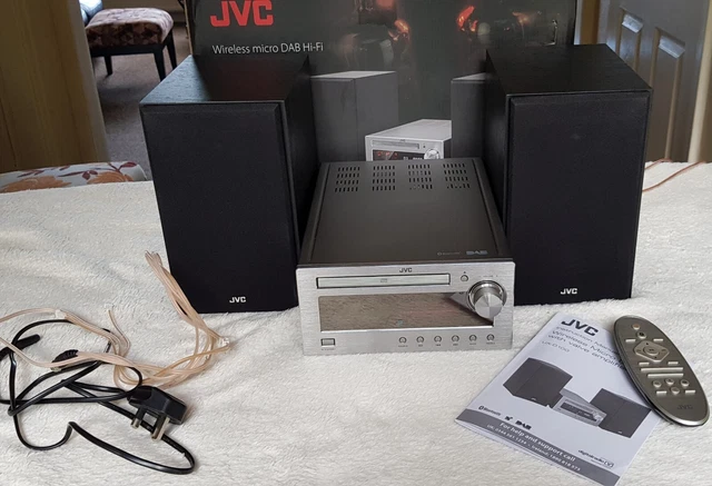 JVC UX-D100 WIRELESS Traditional Hi-Fi System with valve amplifier ...