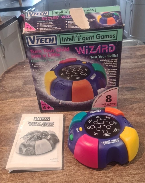 VINTAGE ELECTRONIC GAME VTECH WIZARD Fully Working Toy Game VGC £5.00 ...