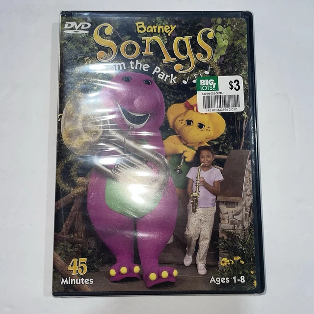 BARNEY & FRIENDS Songs From The Park 2003 DVD Movie Baby Bop BJ Sealed ...