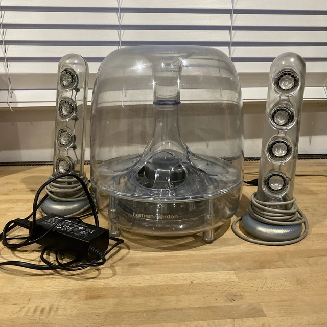 HARMAN KARDON SOUNDSTICKS II for TV PC Laptop iPod Mac Speaker See ...