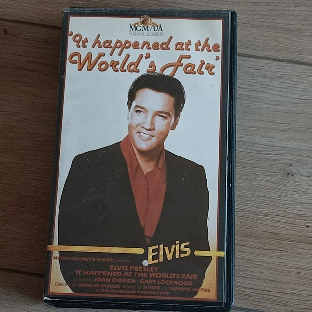 ELVIS PRESLEY:IT HAPPENED At The World Fair (1983) Vidéo VHS pré-cert ...