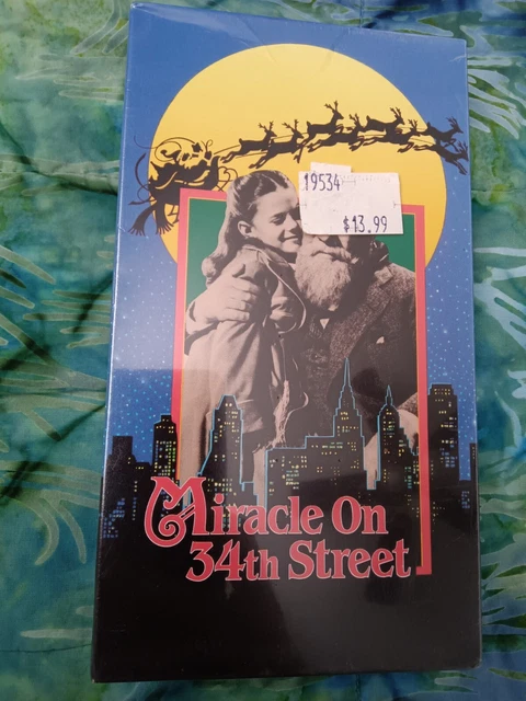 MIRACLE ON 34TH Street (VHS 1947, 1991) Sigillato EUR 5,67 - PicClick IT