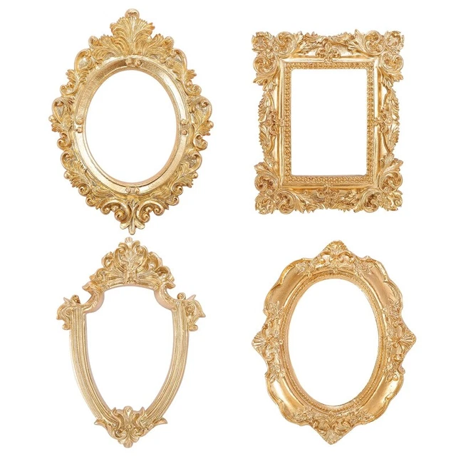 CORNICE PER FOTO Vintage da 4 Pezzi Cornice per Foto Antica Cornice per ...