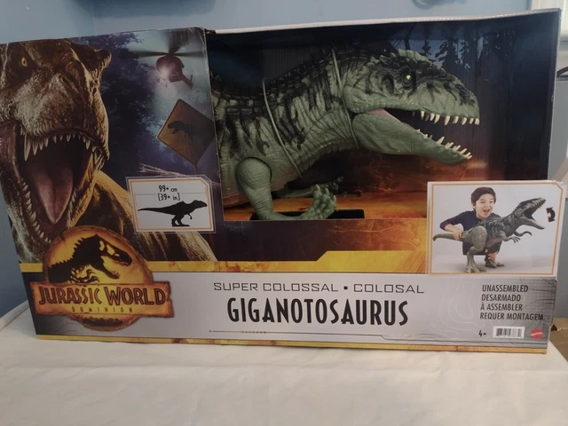 MATTEL, JURASSIC WORLD - Super Colossal Giganotosaurus EUR 65,00 ...
