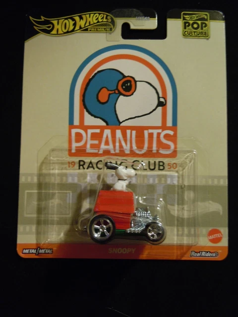 2024 HOT WHEELS PREMIUM Pop Culture 1950 RACING CLUB SNOOPY neuf presque comme neuf EUR 9,24 ...