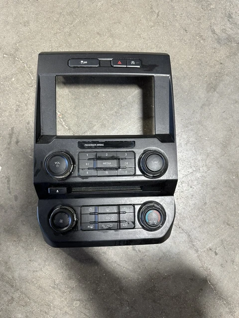 2017-2020 FORD F250 F350 Lariat Radio Surround Dash Bezel Hvac Control ...