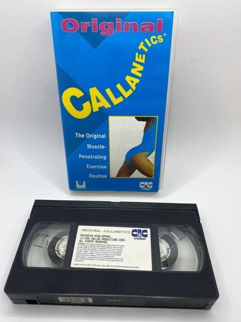 ORIGINAL CALLANETICS [1986] [VHS] [VHS Tape] $12.53 - PicClick