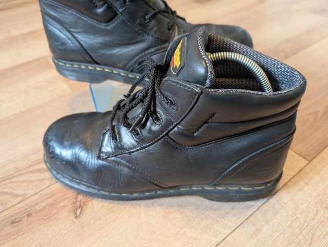 DR MARTENS STEEL Toe Cap Industrial Work Safety Boots Size 12 uk £44.95 ...