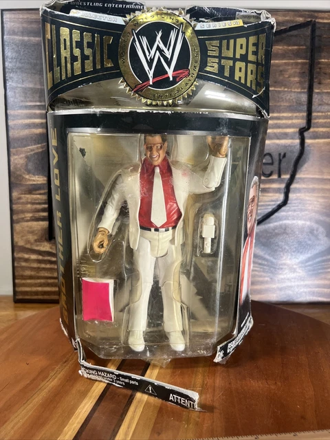 FIGURINE WWE WWF Jakks Brother Love Bruce Prichard Classic Superstars ...