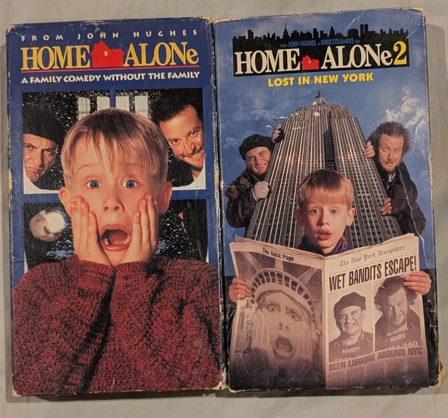 HOME ALONE & Home Alone 2 Lost In New York VHS £0.80 - PicClick UK