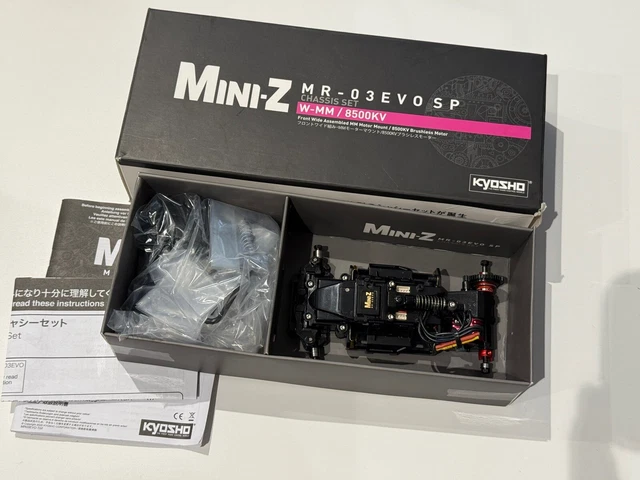 KYOSHO MINI-Z MR-03EVO SP RC Chassis Set (W-MM / 8500KV) 32792 £199.95 ...
