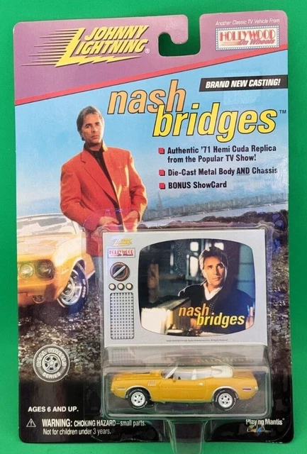 JOHNNY LIGHTNING NASH Bridges Die Cast 71 Hemi Cuda Vintage 1999 (B ...
