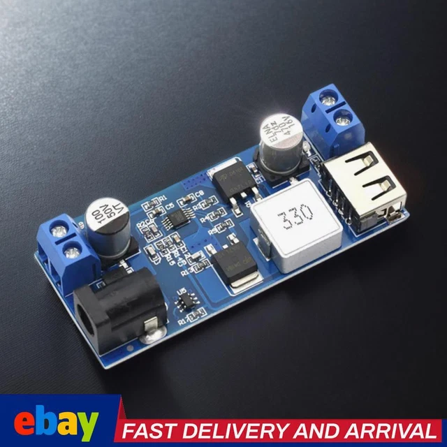 DC-DC 24V/12V TO 5V 5A Step Down Power Supply Buck Converter Adjustable ...