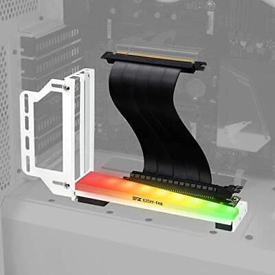 EZDIY-FAB NEW RGB Vertical PCIe4.0 GPU Bracket Vertical Graphic Card ...