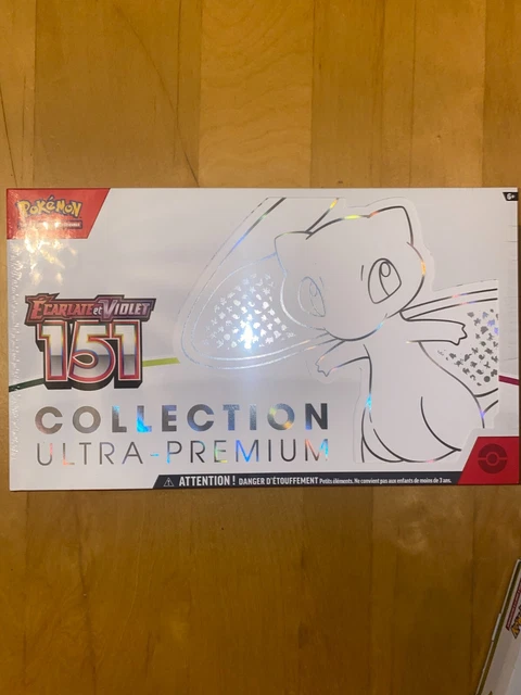 COFFRET COLLECTION ULTRA-PREMIUM Pokémon 151 EV3.5 Mew Neuf Scellé ...