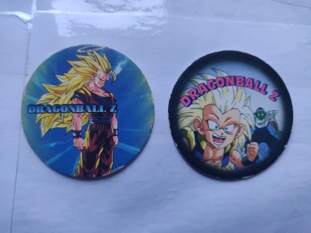 LOT DE 2 Anciens Pogs Dragon ball Z - Collector - Ultra Rare EUR 6,00 ...