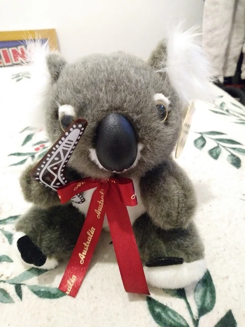 I LOVE AUS - Koala With Boomerang Plush Toy 6" Tall *Tagged* £4.50 ...