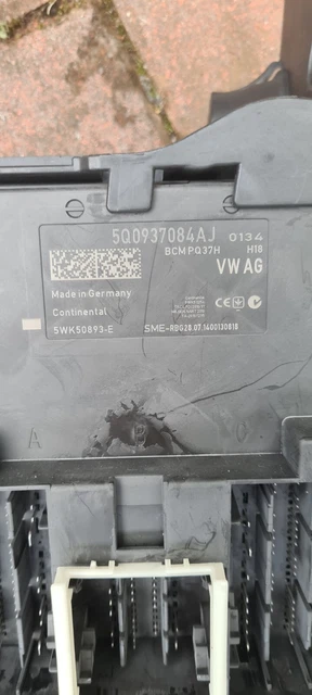 VW GOLF GTD Gti R Mk7 Body Control Module Bcm 5Q0937084Aj £39.99 ...