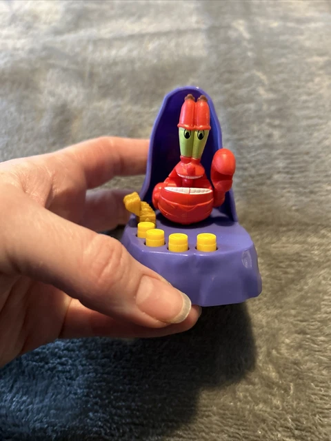 MCDONALD'S HAPPY MEAL Toy Mr Krabs Crab Game Spongebob Squarepants 2012 ...