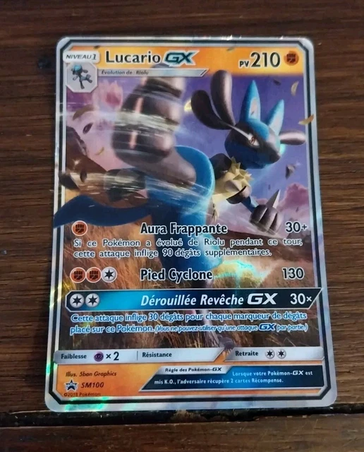 CARTE POKÉMON - Lucario GX - 47/124 - SM100 - Promo EUR 2,50 - PicClick FR