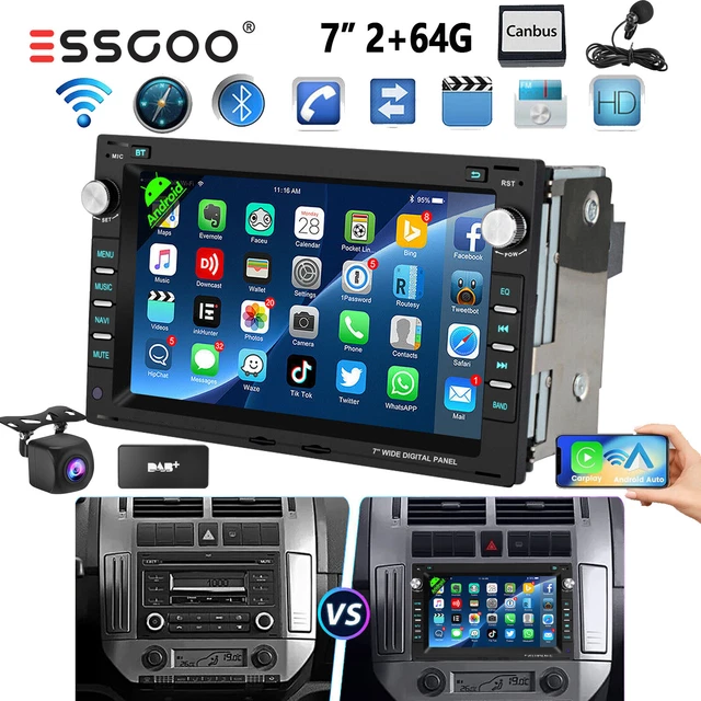 DAB+ KAM ANDROID Autoradio Carplay GPS Für VW Polo 9N Golf 4 Passat B5 Jetta T5 EUR 174,99 ...