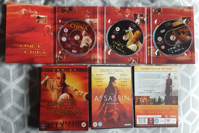 ONCE UPON A TIME IN CHINA TRILOGY Box Set + THE ASSASSIN (new + sealed ...