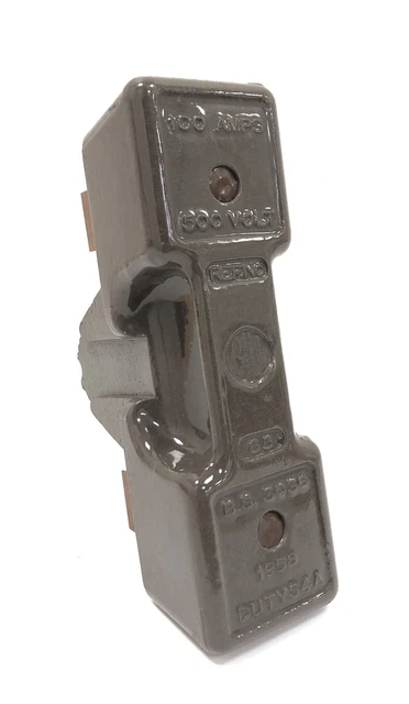 BILL NO. 65 100Amp Re-wireable Fuse Carrier Number 65 Fuse Board 500v ...