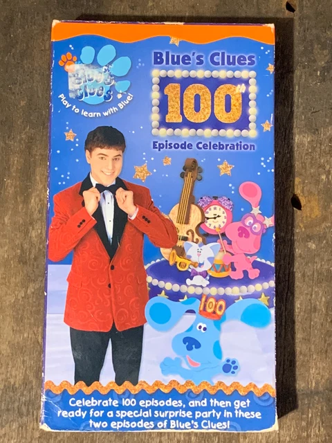 BLUE'S CLUES 100° Episodio Celebration Blues Clues Nick Jr VHS 2003 ...