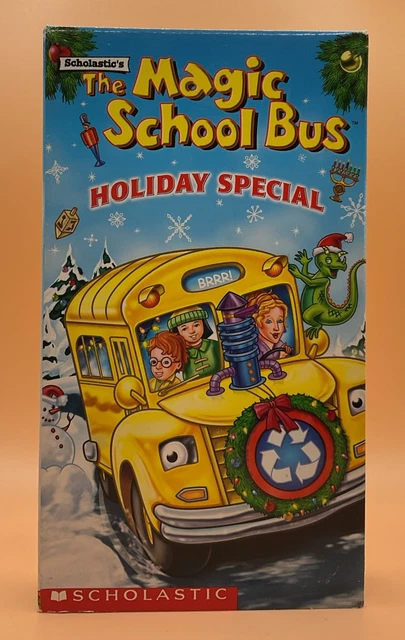 THE MAGIC SCHOOL Bus Holiday Special VHS 2002 Scholastic **Buy 2 Get 1 ...