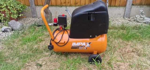 IMPAX OM227-22 24 Litre Electronic 230v Air Compressor £65.00 - PicClick UK
