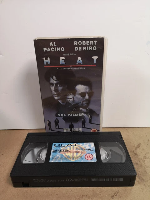 AL PACINO - Robert De Niro - Heat - VHS Video - Pal - Video Cassette £5 ...