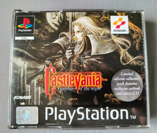 CASTLEVANIA - SYMPHONY of the Night - Playstation PS1 - Konami, 1997 ...