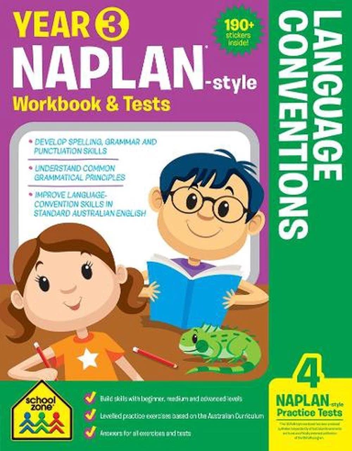 YEAR 5 NAPLAN*-STYLE Language Conventions Workbook & Tests by Hinkler ...